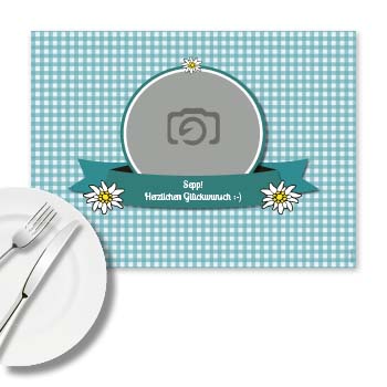 Foto Tischset mit eigenen Bildern